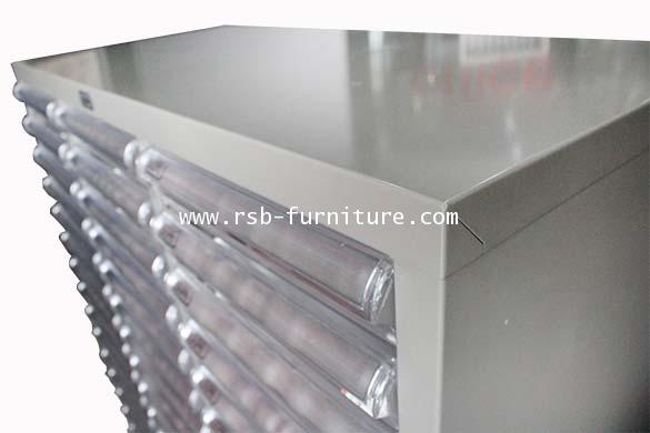 ตู้เก็บเอกสารเหล็ก 45 ลิ้นชักเล็ก รุ่น SD-301 ยี่ห้อ SURE ขนาด W88 X ...