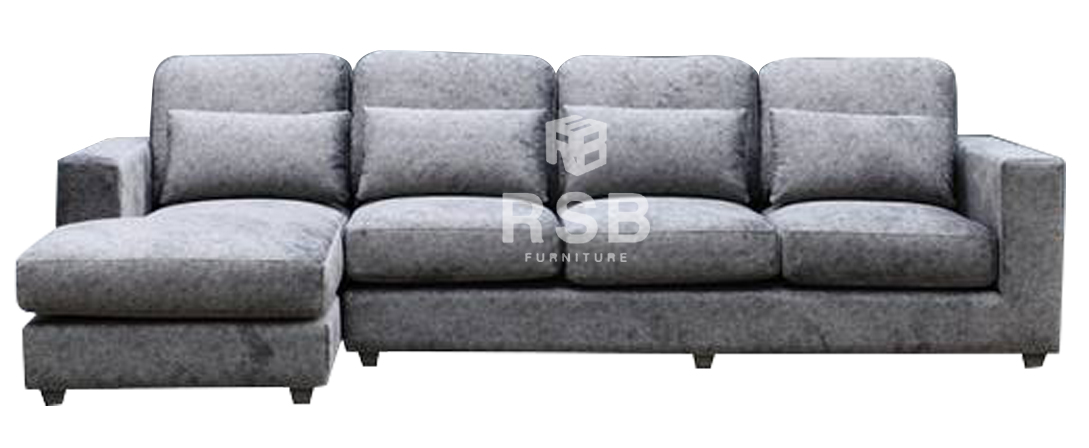 โซฟา L-SHAPE เบาะ Pocket spring จำนวน 3 ที่นั่ง และ 1 สำหรับนอนได้ รหัส ...