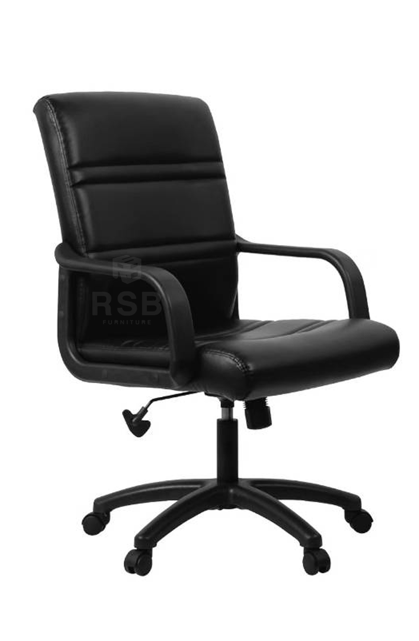 เก้าอี้ทำงาน พนักพิงหนัง ระดับกลาง รหัส 3967 - โต๊ะทำงาน โต๊ะ ...