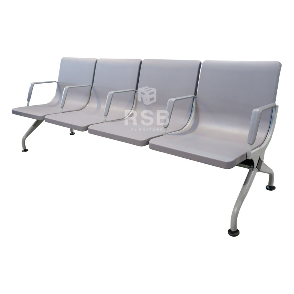 เก้าอี้แถว วัสดุ PC สเปคหนา ขนาด 4 ที่นั่ง รับน้ำหนัก 150 KG ต่อที่นั่ง ...